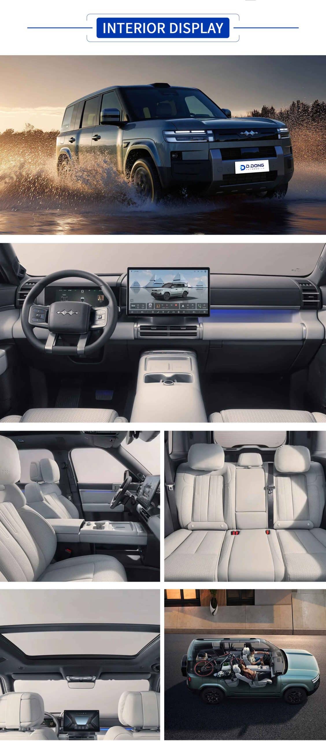 BYD FangChengBao Titanium 7: Family SUV With Smart Tech | DDong Automobile